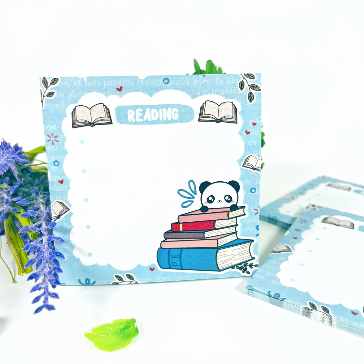 Reading List Sticky Note Pad - 25 Sheets /N004 | PaperEchos