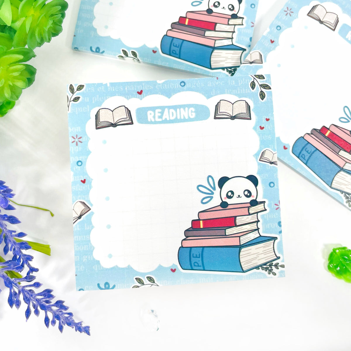 Reading List Sticky Note Pad - 25 Sheets /N004 | PaperEchos