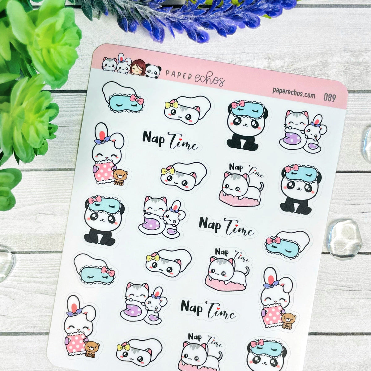 Nap Time / Sleep Stickers /089 | PaperEchos